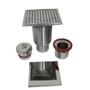 DRAIN TRAP / SS DOUBLE SEALED DRAIN TRAP (GMP MODEL) / PHARMA DRAIN TAP ...